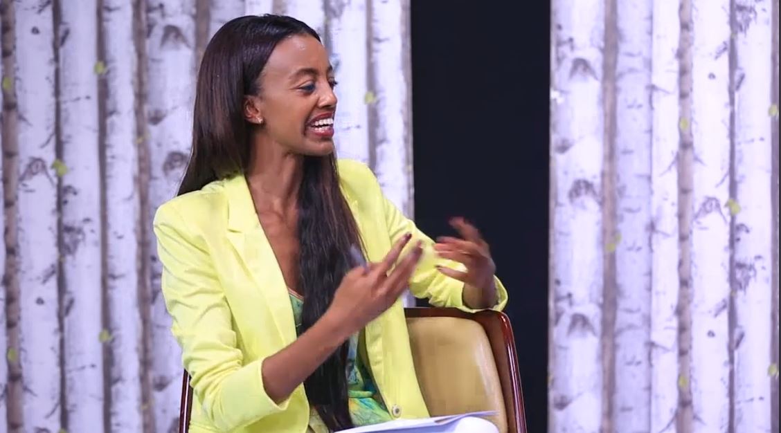 Journalist Betelehem Tafese talking about her personal life