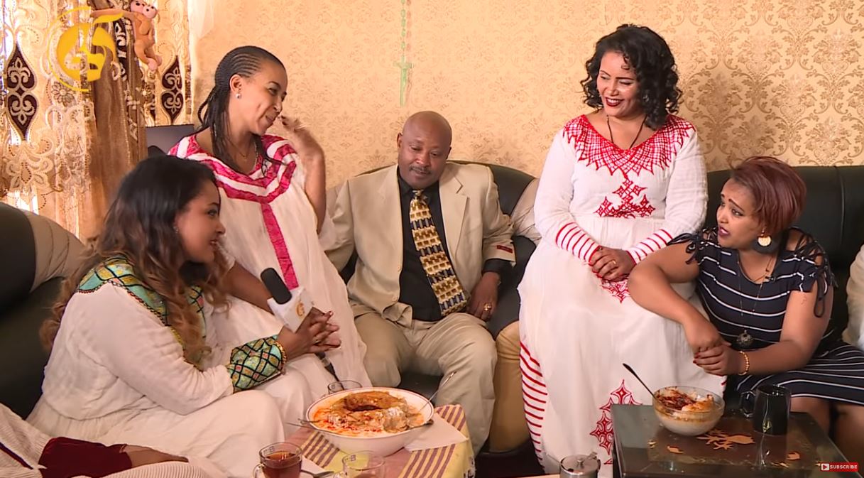 Visiting actress Shewit Kebede