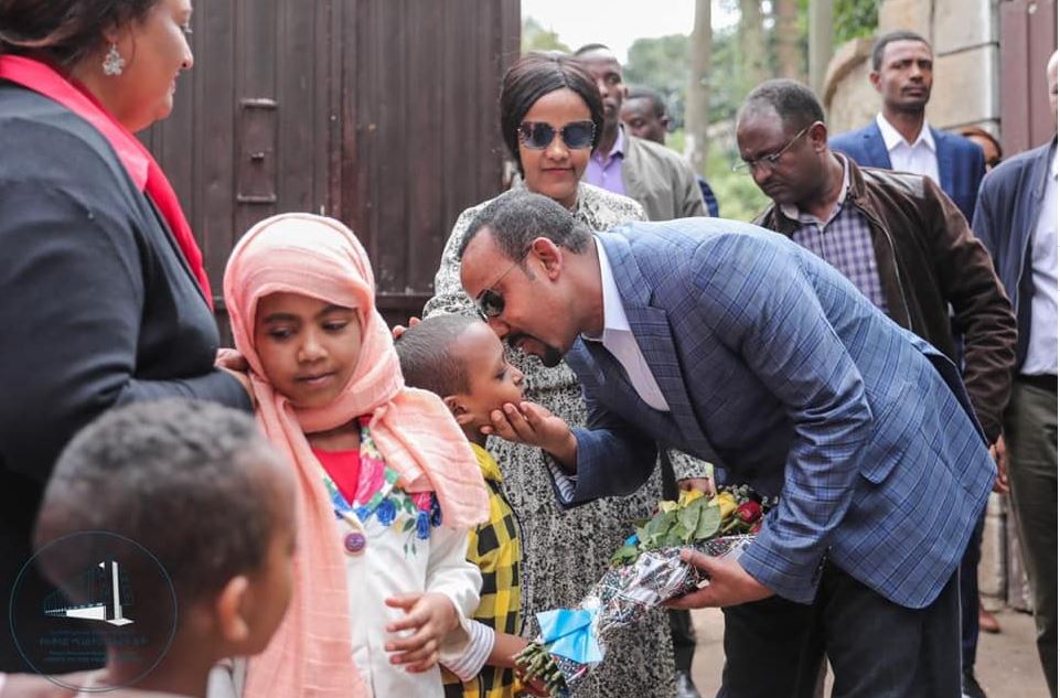 PM Abiy Ahmed and First Lady Zinash Tayachew spent the morning ...
