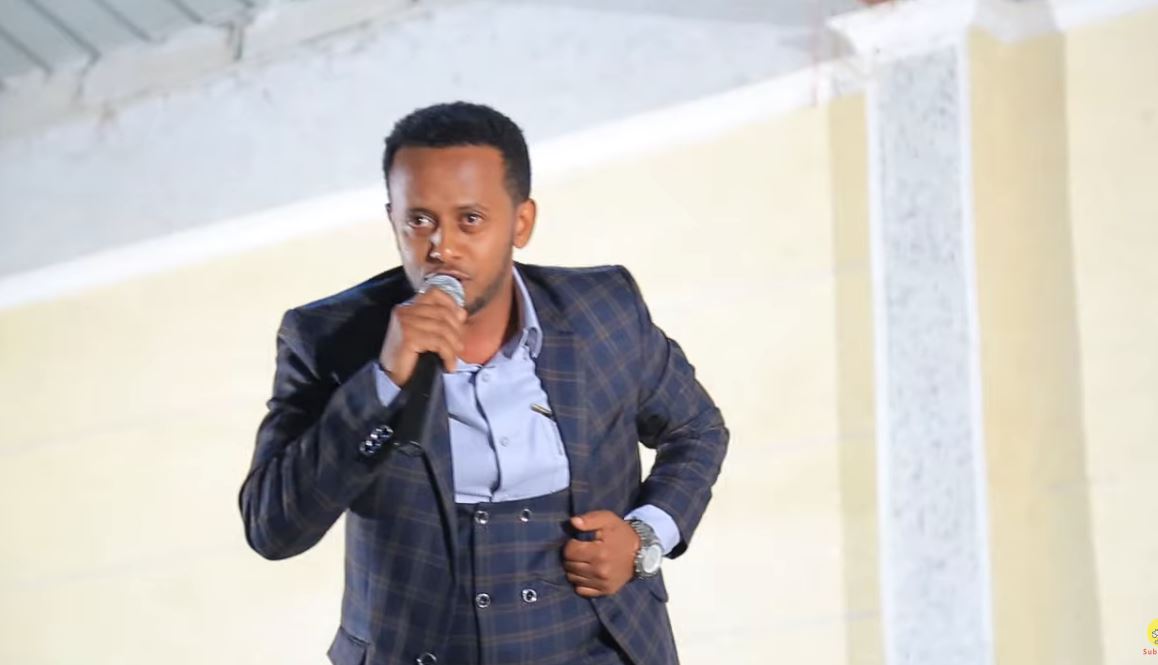 Comedian Eshetu Meleses’s stand up comedy