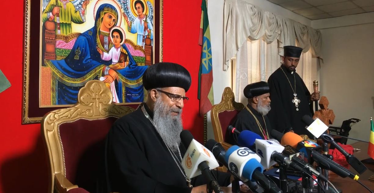 Press release from Orthodox Tewahdo Church